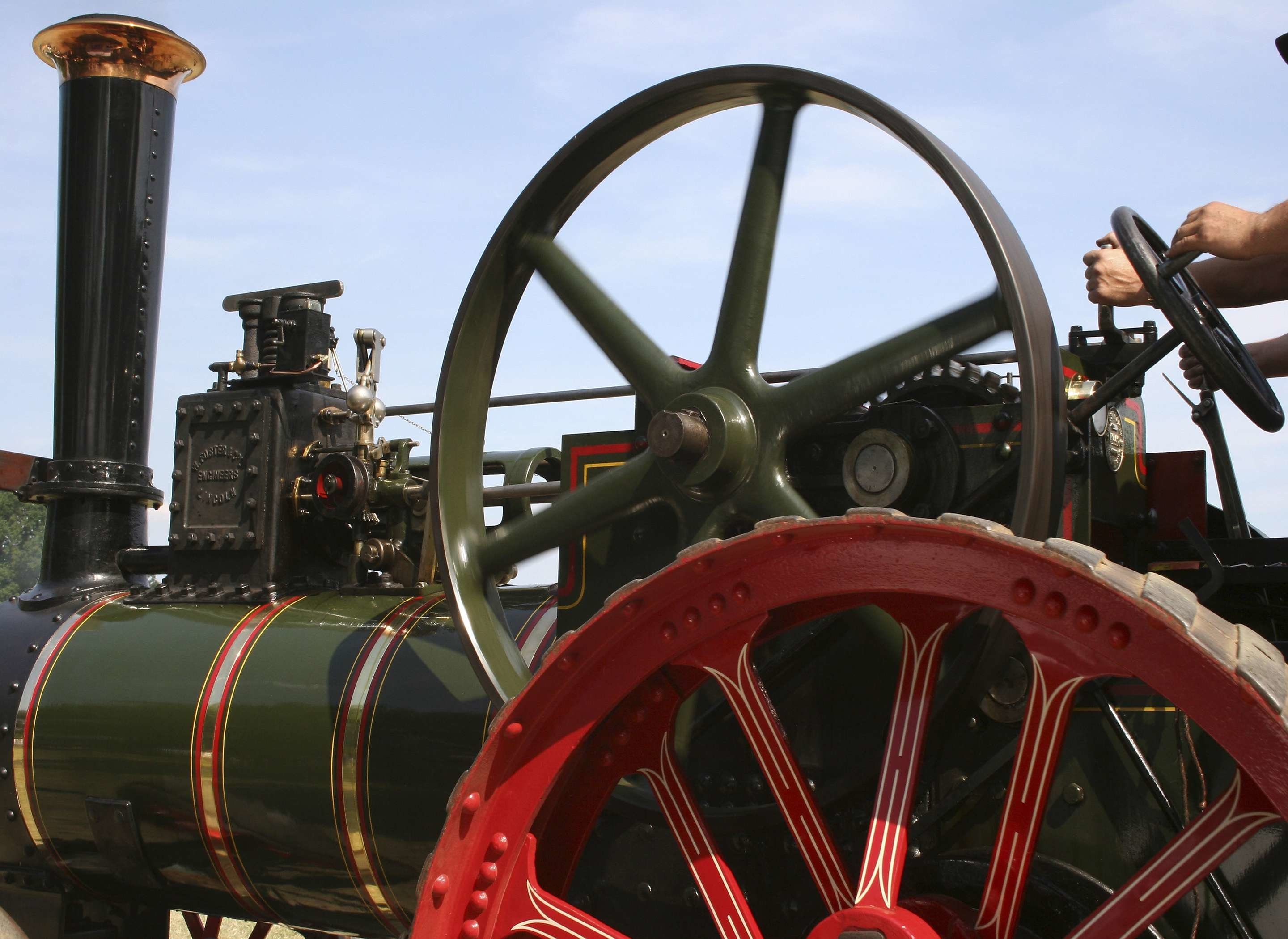History of the steam engine train for kids